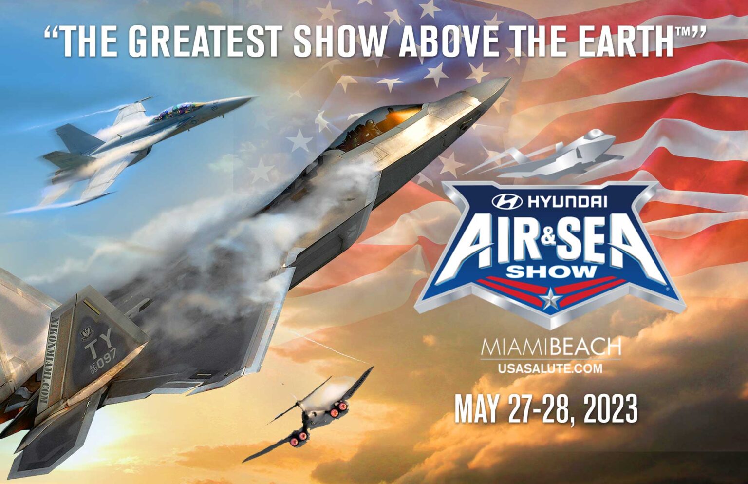 Hyundai Air & Sea Show - May 27-28, 2023 on Miami Beach